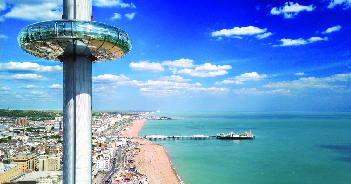 News: The Brighton i360 Viewing Tower offers a wonderful backd...